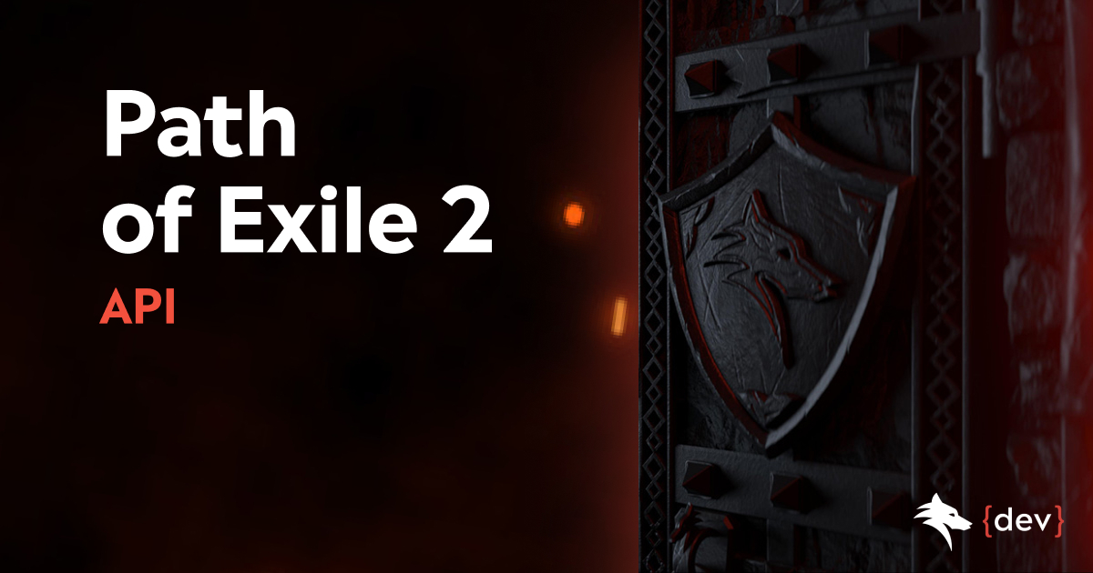 Path of Exile 2 Game events | Overwolf Developers